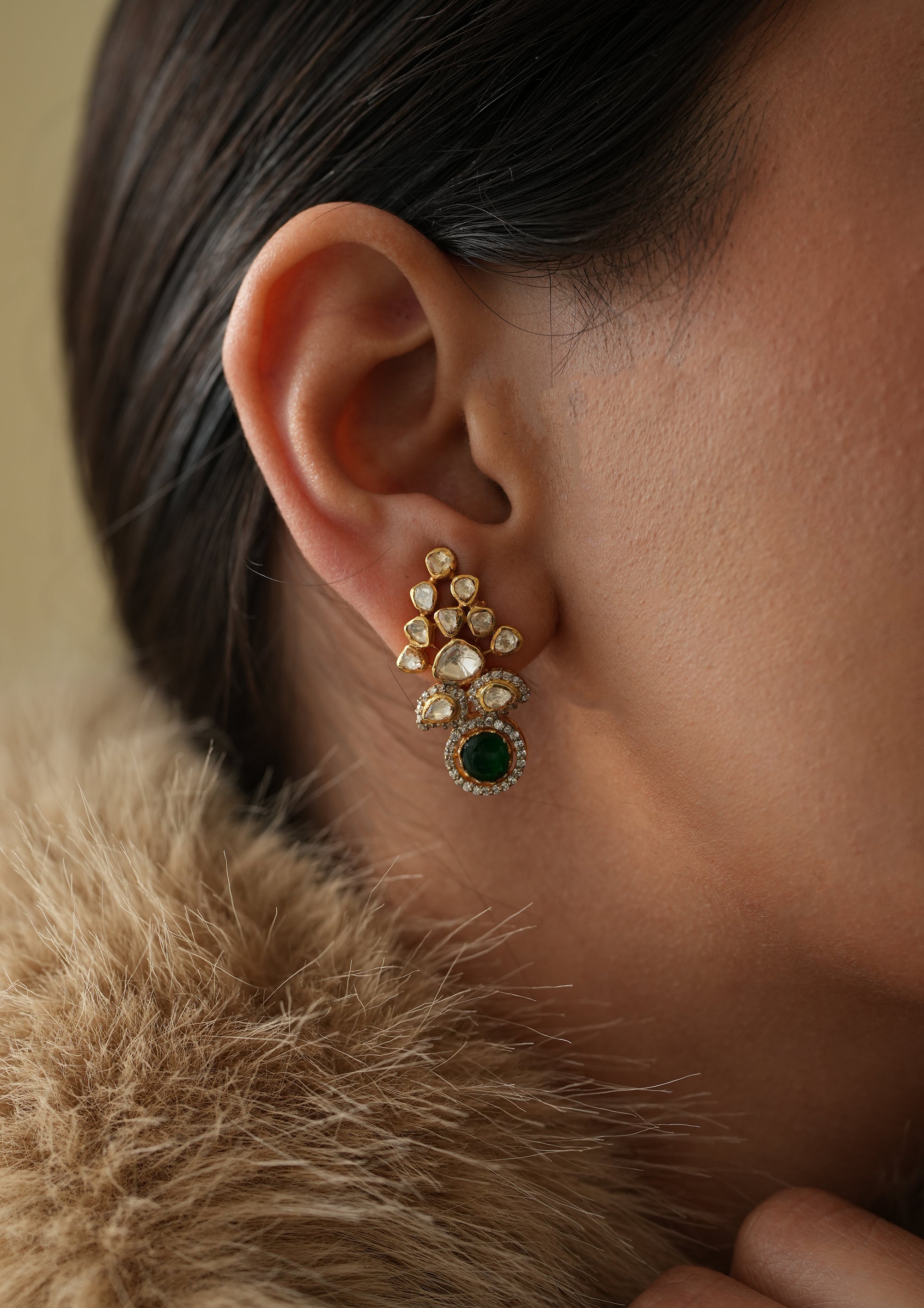 Sterling Silver Amelia Earrings – Vamika Silver, Jaipur